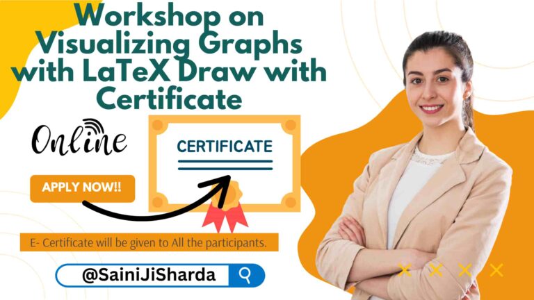 Workshop on Visualizing Graphs with LaTeX Draw with Certificate