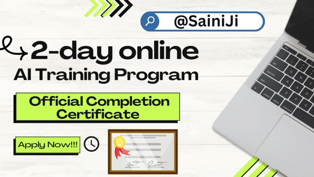 Free Online Course on Artificial Intelligence with Certificate